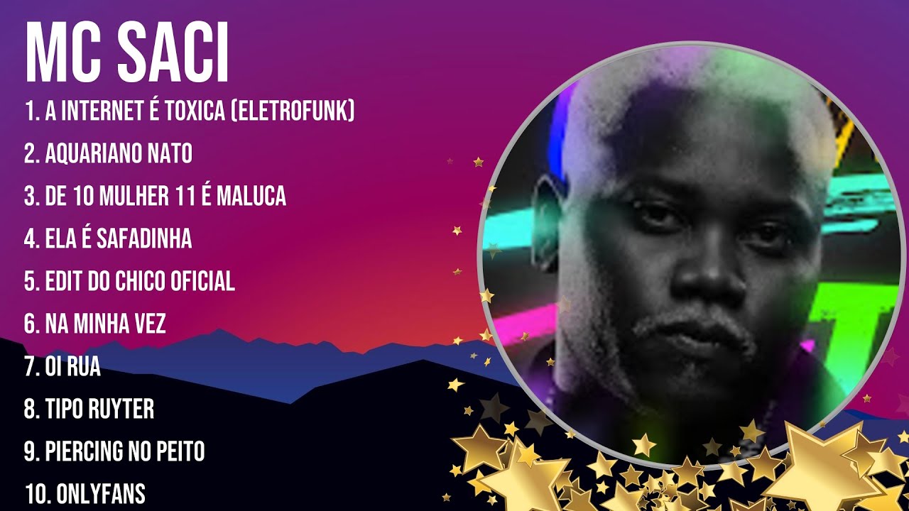 The Best Of Mc Saci ~ Top 10 Artists of All Time ~ Mc Saci Greatest ...