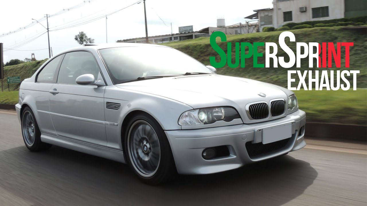 BMW M3 E46 Supersprint Exhaust system - Canal Max Power - YouTube