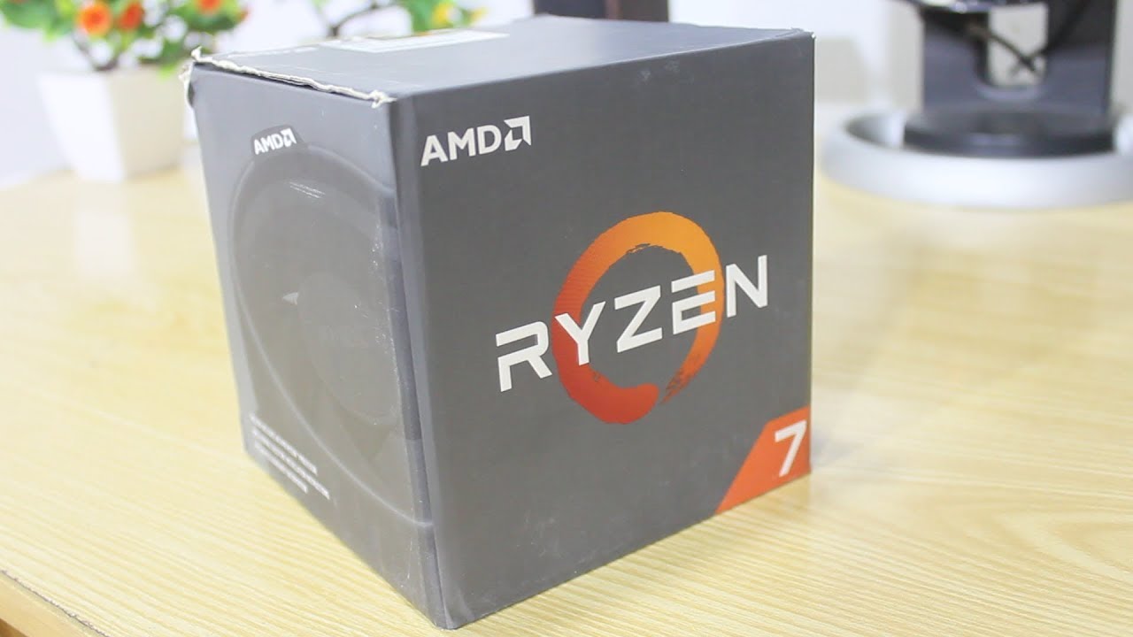 Amd Ryzen 7 1700 Processor Unboxing - YouTube