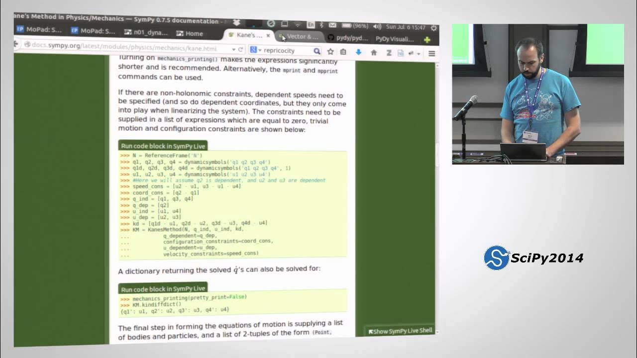 SymPy - Part 3 | SciPy 2014 | Aaron Meurer, Jason K Moore, Matthew Rocklin - YouTube