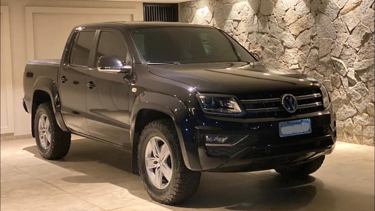 AMAROK V6 - pneus BF, downpipe, protect plug… - YouTube
