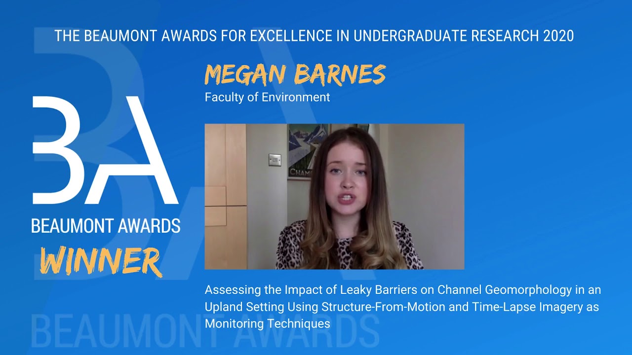Megan Barnes Beaumont Awards Winner video - YouTube