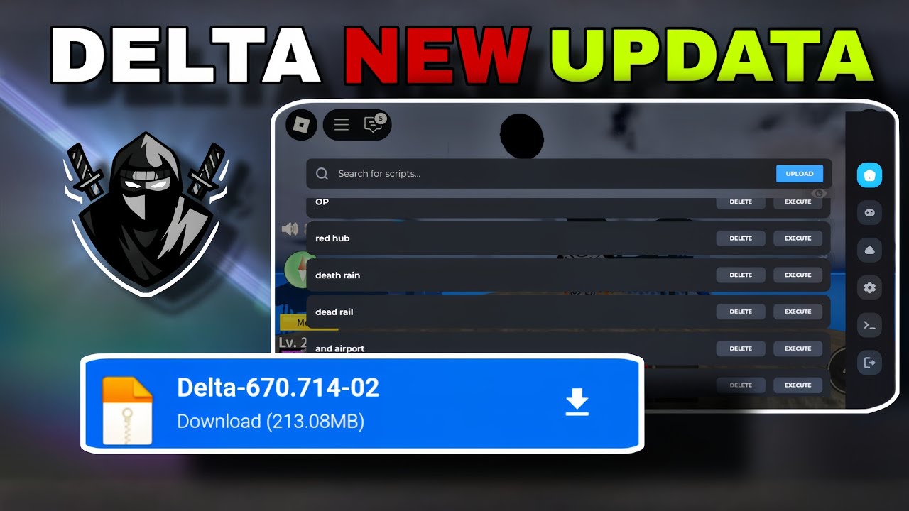 New Delta Script Update for Roblox | 670.714-02 | (PC & Mobile) - YouTube