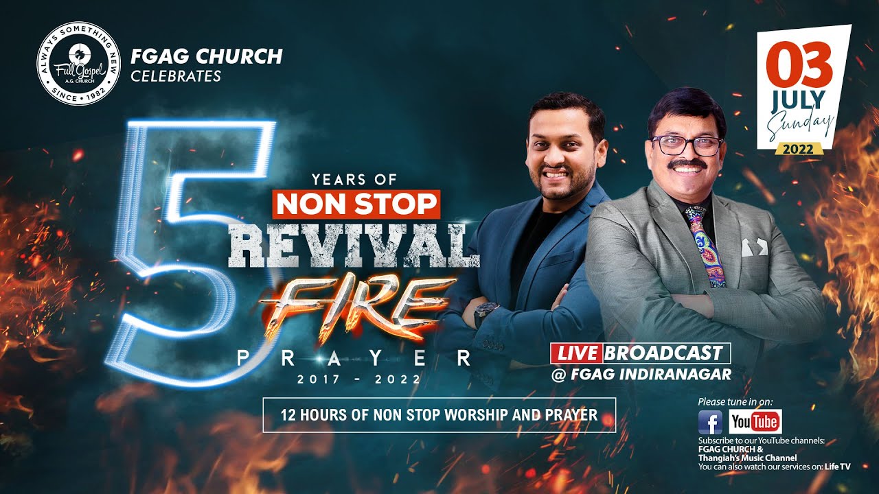5 Years of Revival Fire Prayer - YouTube