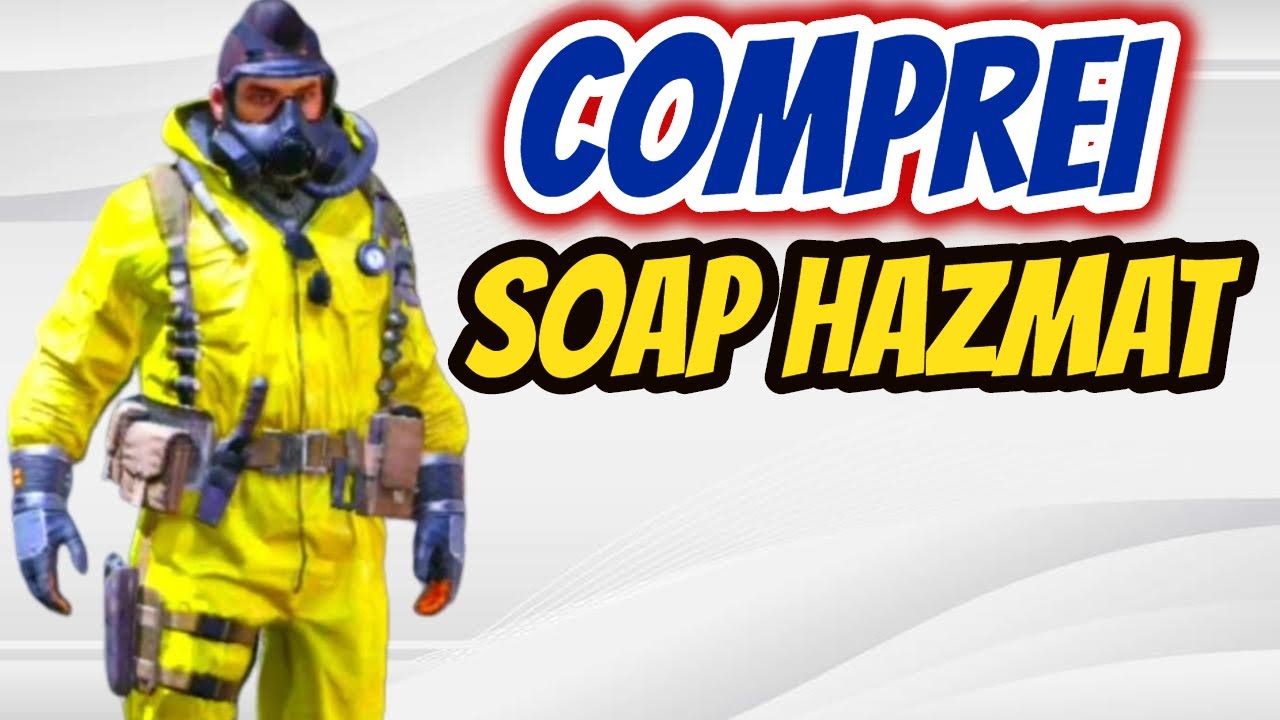 COMPREI SOAP HAZMAT (MATERIAIS PERIGOSOS) - CALL OF DUTY MOBILE - YouTube