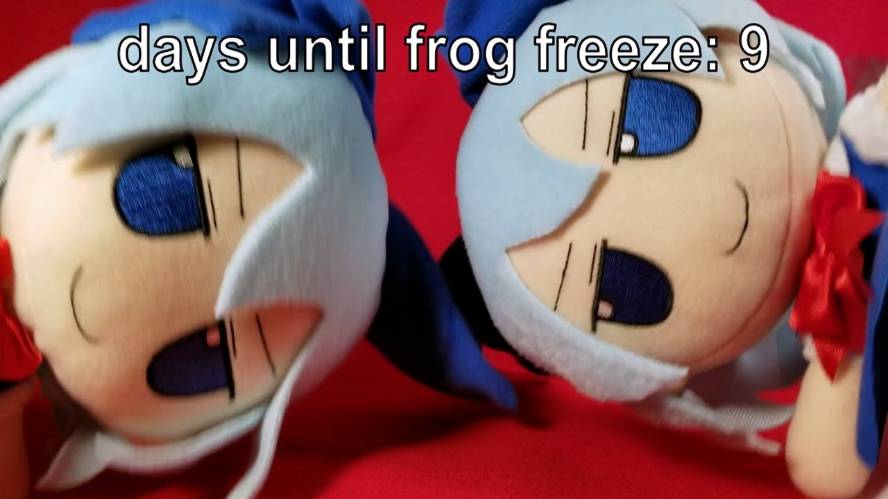 I, Cirno from Touhou Project, will freeze frogs. - YouTube