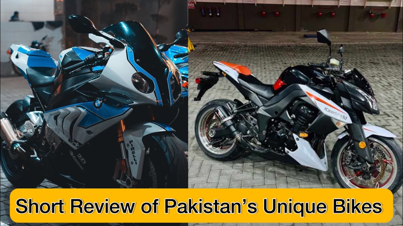 Short Review of Pakistan’s Unique Bikes | Kawasaki Z1000 | BMW Hp4 ...