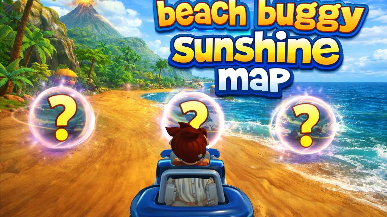 Beach Buggy Racing - Sunshine Sprint Map - YouTube