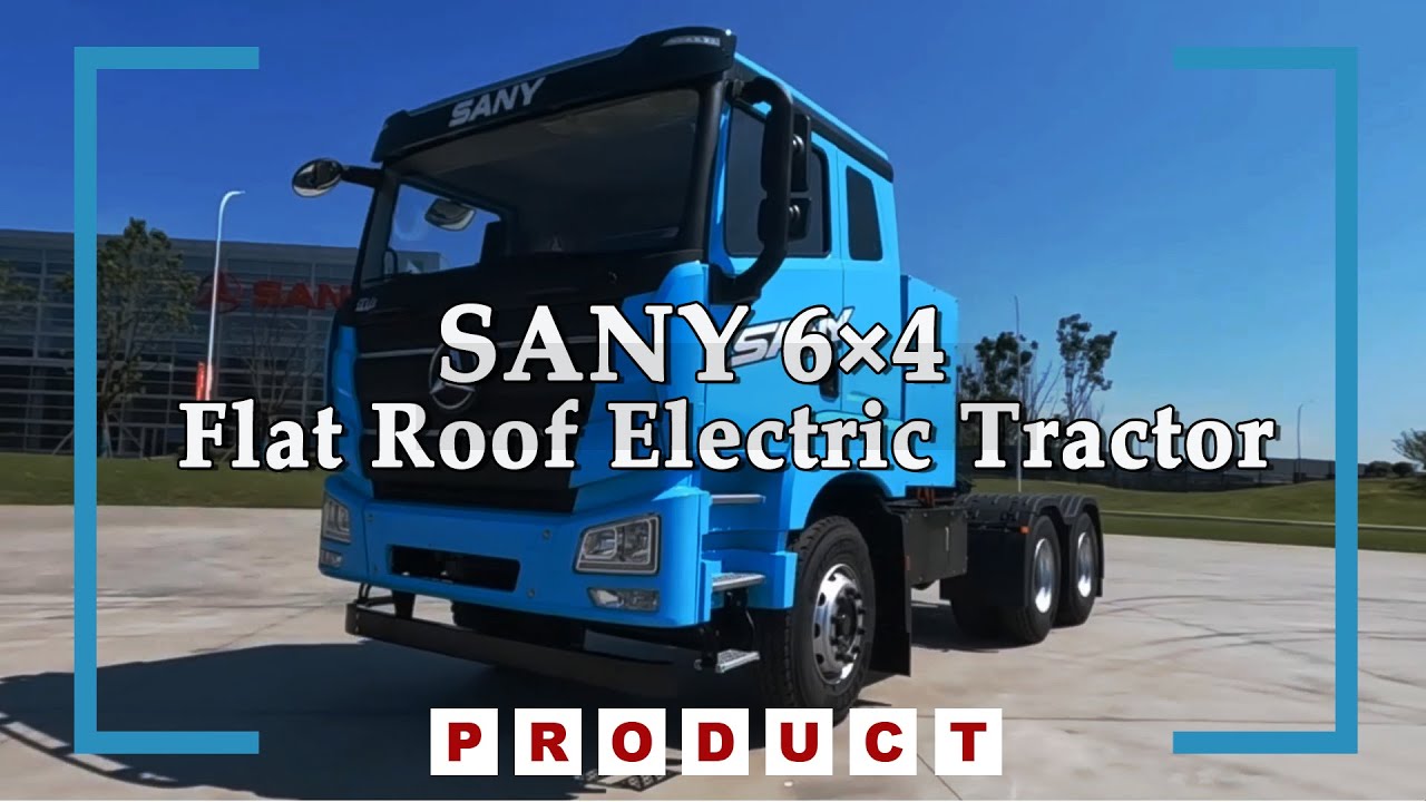 SANY 6×4 Electric Heavy Truck - YouTube