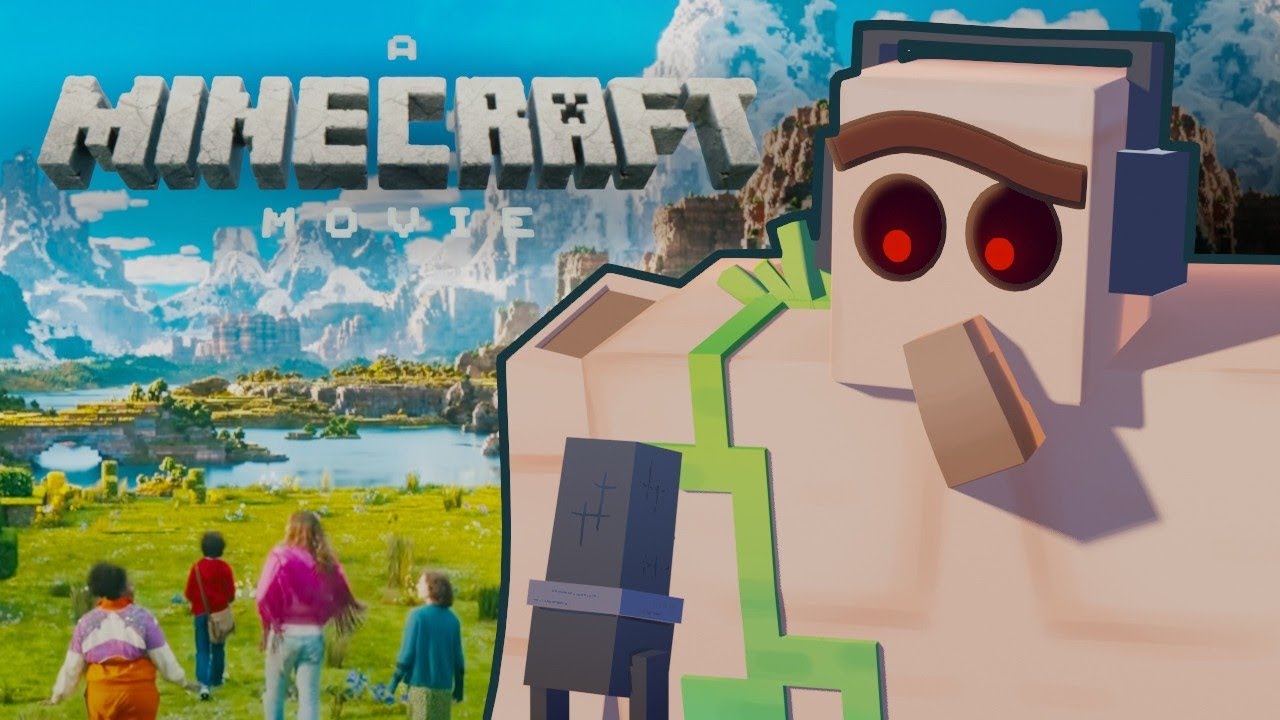 Golem's MIND-BLOWING Reaction to the NEW Minecraft Trailer - YouTube