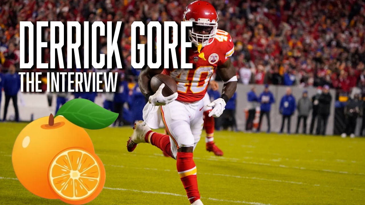 Derrick Gore Interview • Joining The NFL, Youth Football Camp, Syracuse ...