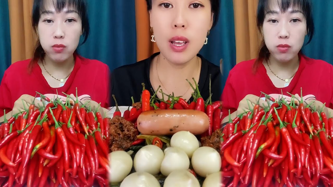 CHILI EATING CONTEST 🌶 with UK CHILLI QUEEN -Toughest Spicy Food ...