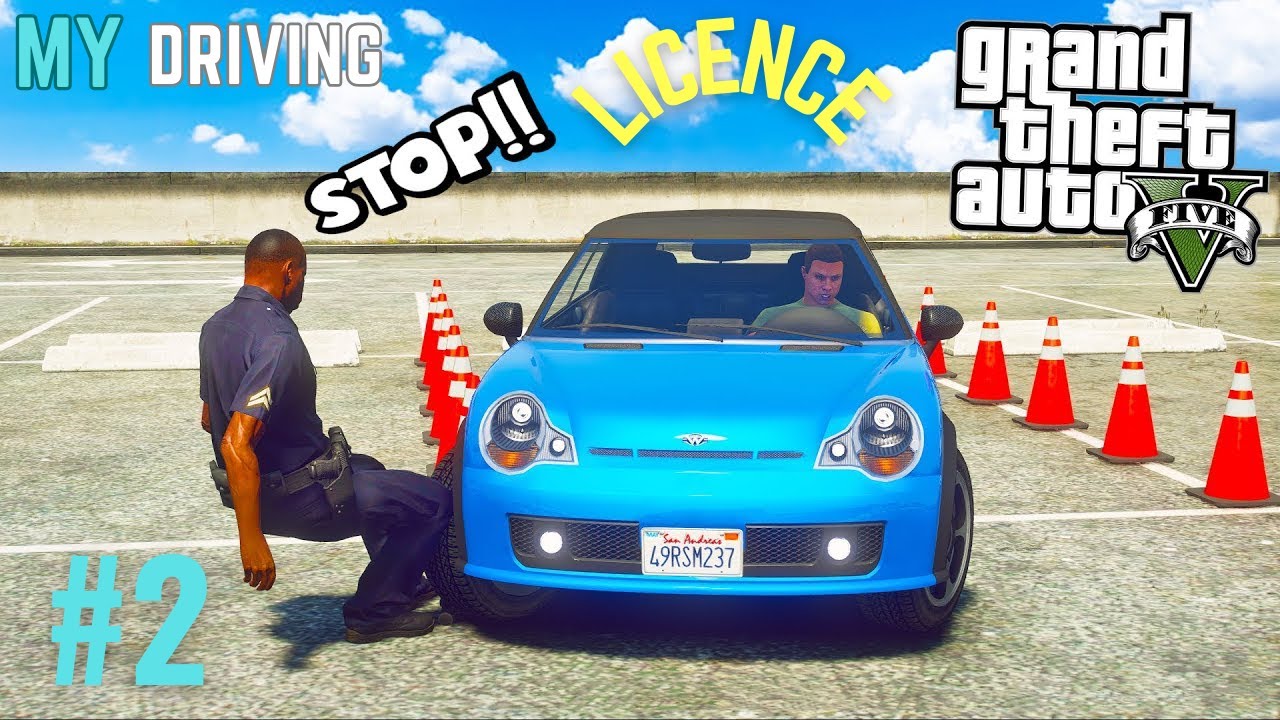 FINALLY I GOT A DRIVING LICENCE | GTA V GRAND RP #2 - YouTube