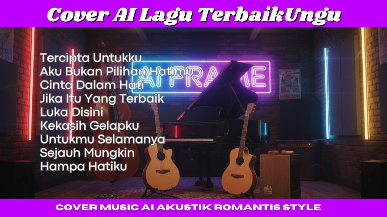 Playlist Cover AI Lagu Terbaik Ungu, Style Akustik Romantis Mellow ala ...