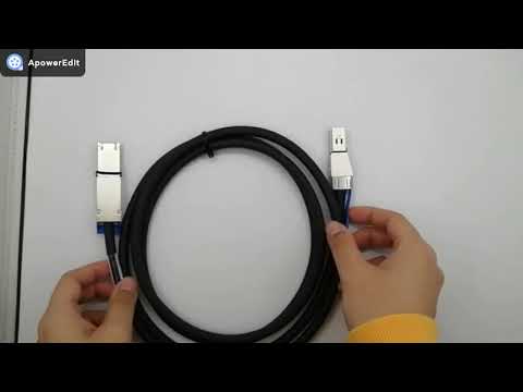 MSAS mini sas High Density HD SFF-8644 to SFF-8088 2 meters