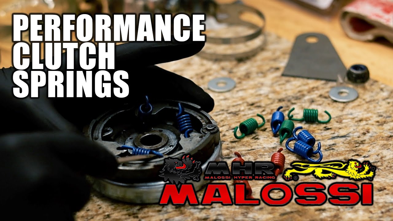 Honda Hobbit Perfomance Clutch Springs pa50 moped - YouTube