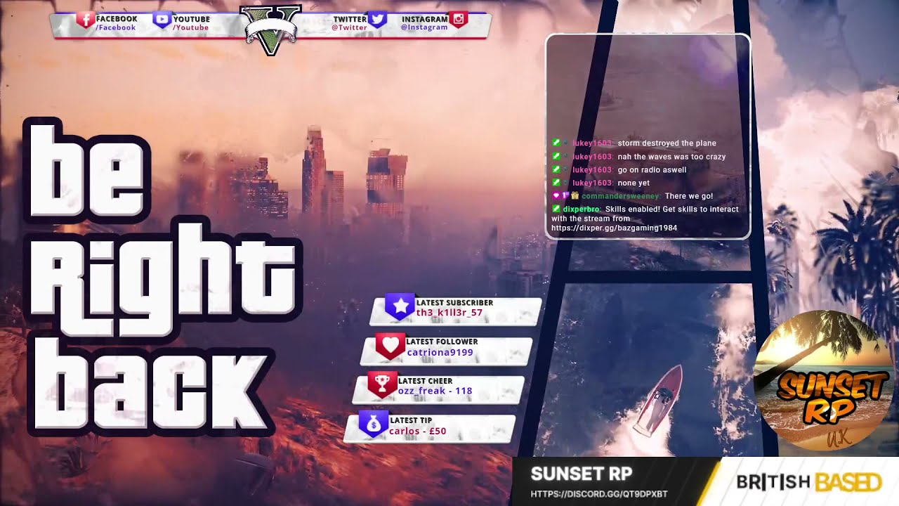 [Sunset Roleplay ukFivem roleplay server - YouTube