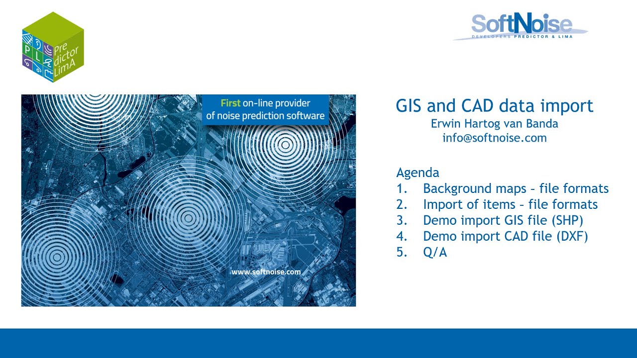 Webinar GIS and CAD data import, 15 April 2020 - YouTube