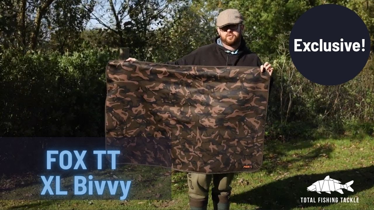 TOTAL FISHING TACKLE EXCLUSIVE - FOX TT XL BIVVY MAT🦊 - YouTube
