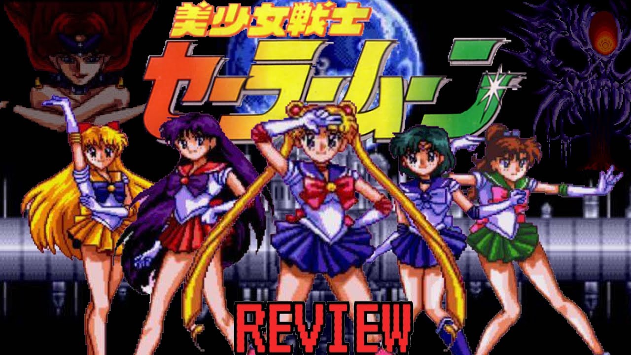"Bishoujo Senshi Sailor Moon" (Mega Drive) - Retro Review #134 - YouTube