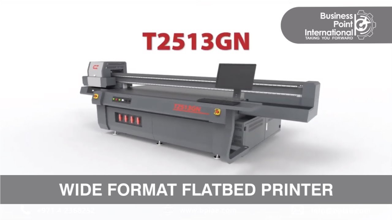 Wide Format Flatbed Printer | Flatbed UV Printer - Business Point ...