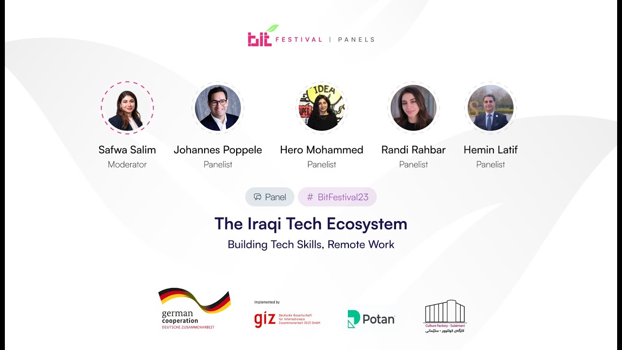 Panel - The Iraqi tech ecosystem: building tech skills, remote work ...