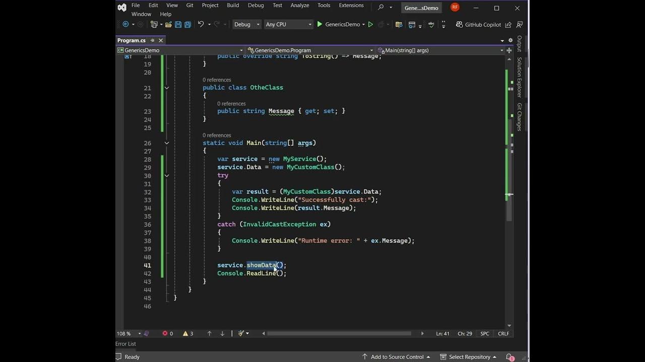 Generic Class - YouTube