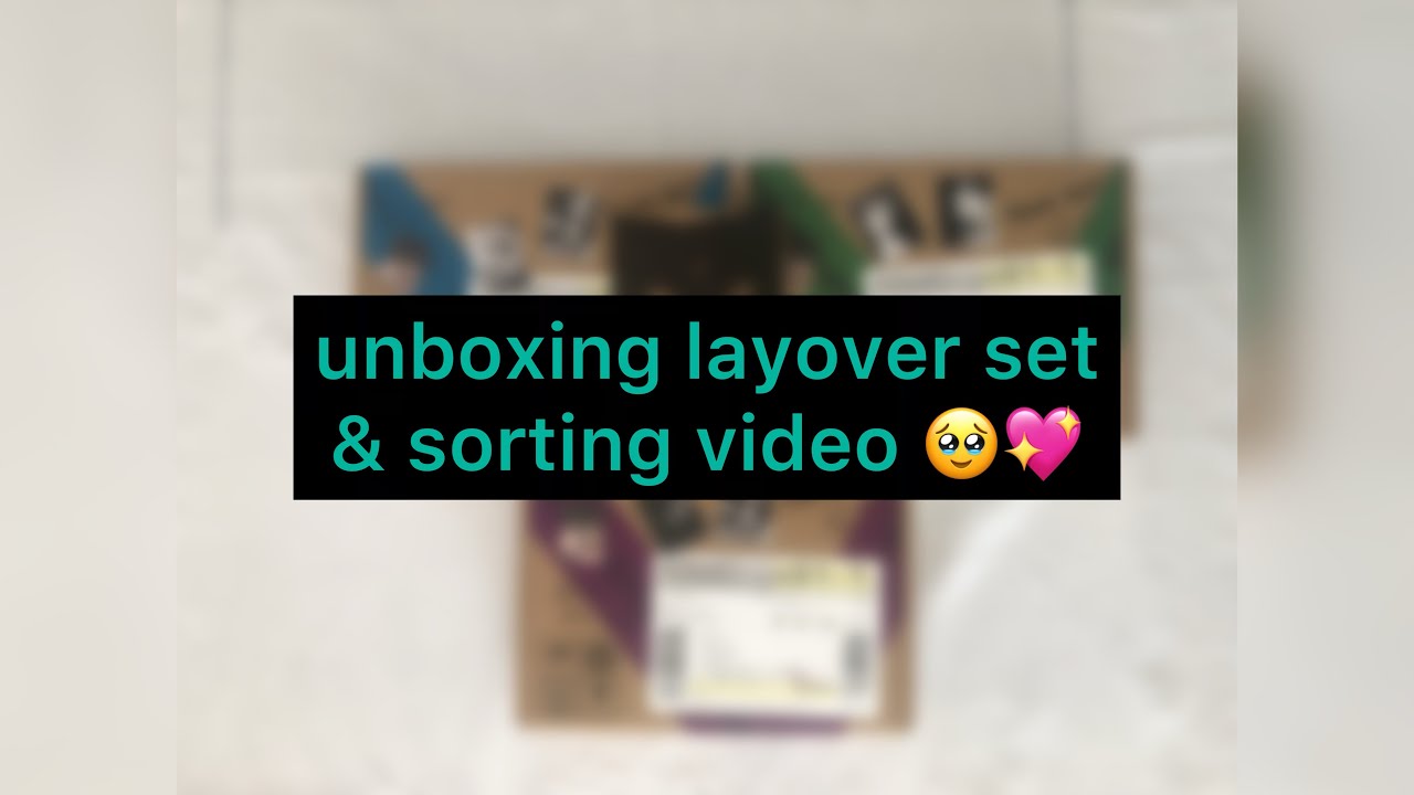 unboxing layover set + sorting video (kpop haul #8) army edition (pt-br) | thvfromdaegu - YouTube