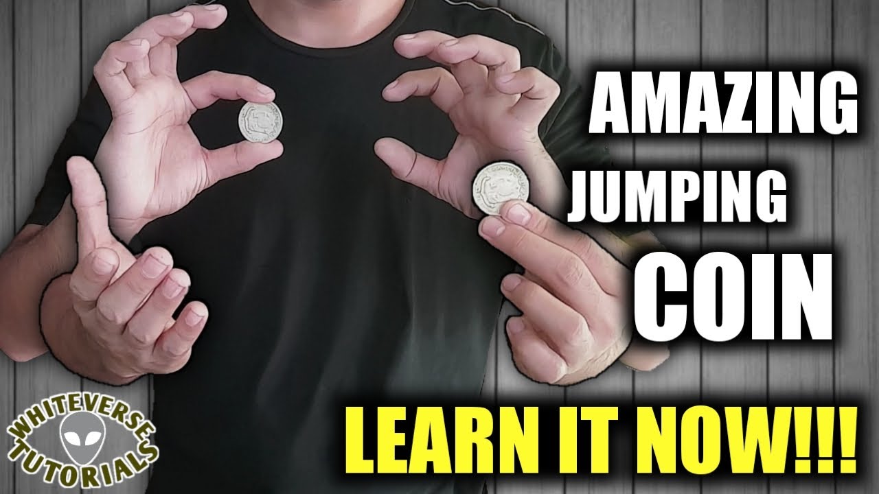 LEARN THIS SUPER VISUAL JUMPING COIN | AMAZING COIN MAGIC TUTORIAL ...