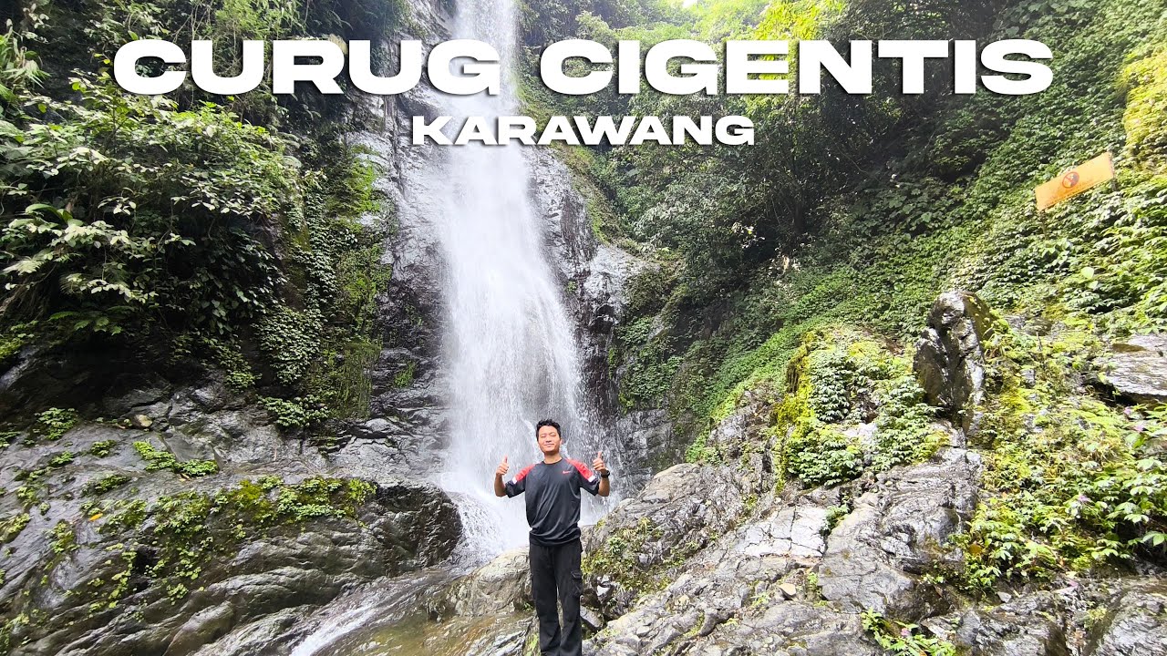 Curug Cigentis Karawang | Rute, Harga Tiket dan Fasilitas - YouTube