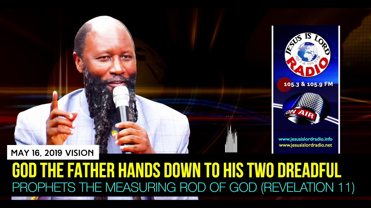 God The Father Hands Down To His Two Dreadful Prophets The Measuring ...