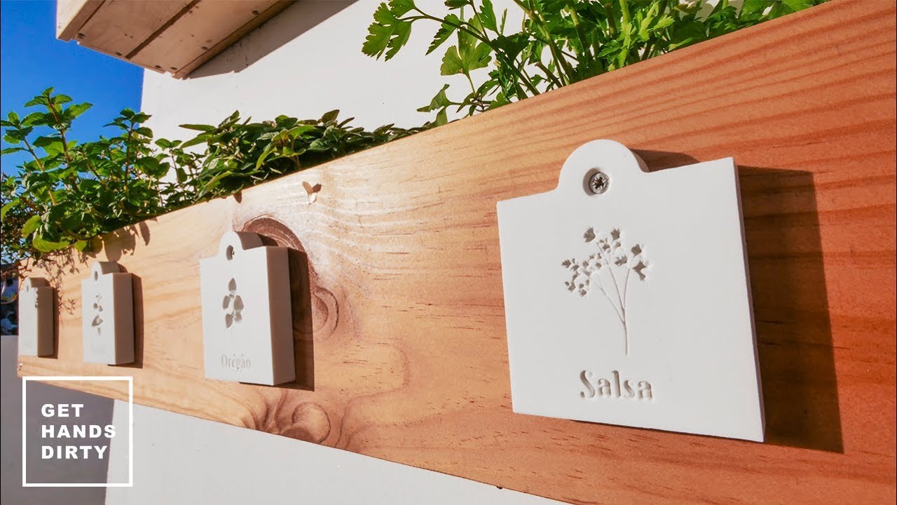 Make Planter Boxes with 3D Carved Labels // Easel Pro - YouTube