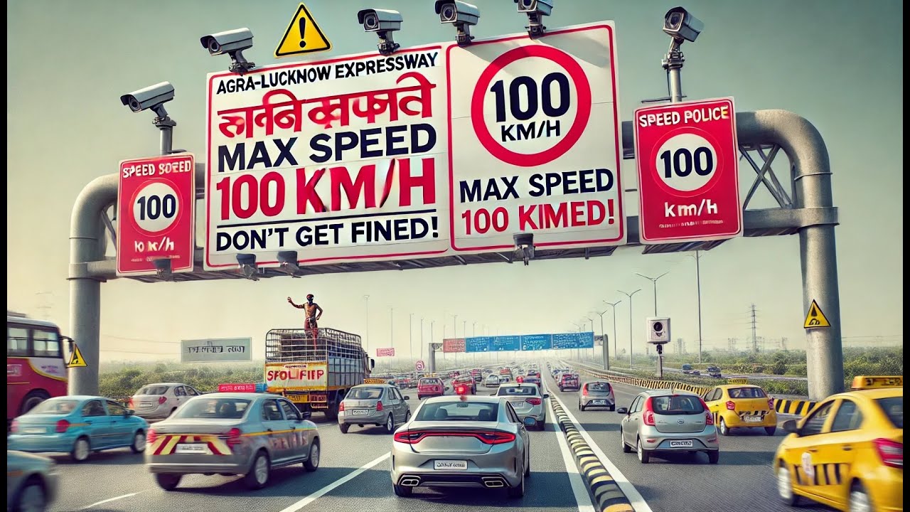 Beware! Agra Lucknow Expressway Speed Traps & Safety Tips | Max Speed ...