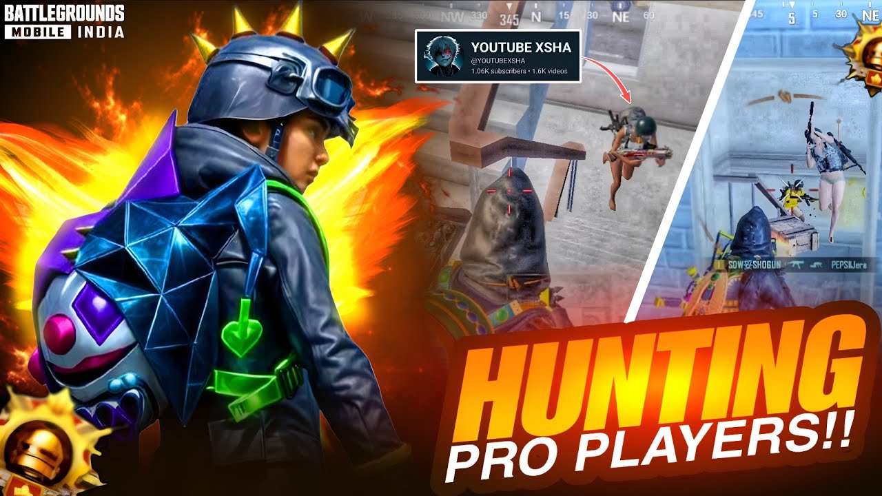 "Intense BGMI Close Range Fights Against YouTubers and Pro Players" 🔥☠️ ...