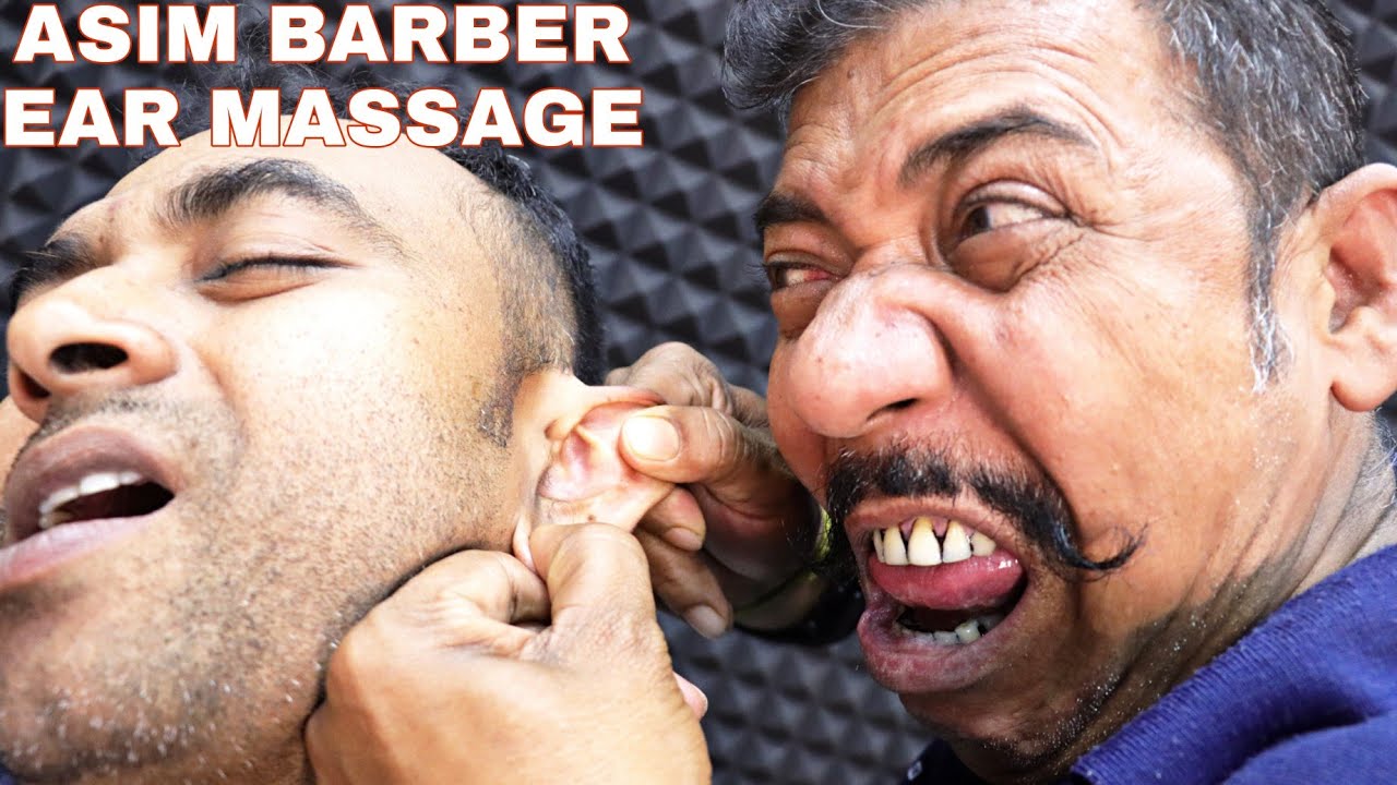 Asim Barber Ear Massage Head Massage And Forehead Tapping Neck