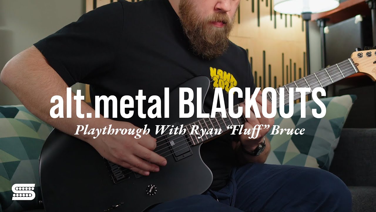 alt.metal Blackouts® Demo with Ryan "Fluff" Bruce - YouTube