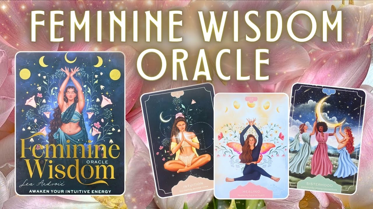 Feminine Wisdom Oracle│Unboxing & Flip-through🩷 - YouTube