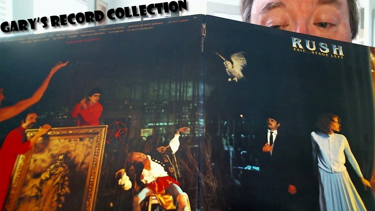 Gary's Record Collection - Rush "Exit... Stage Left" - YouTube