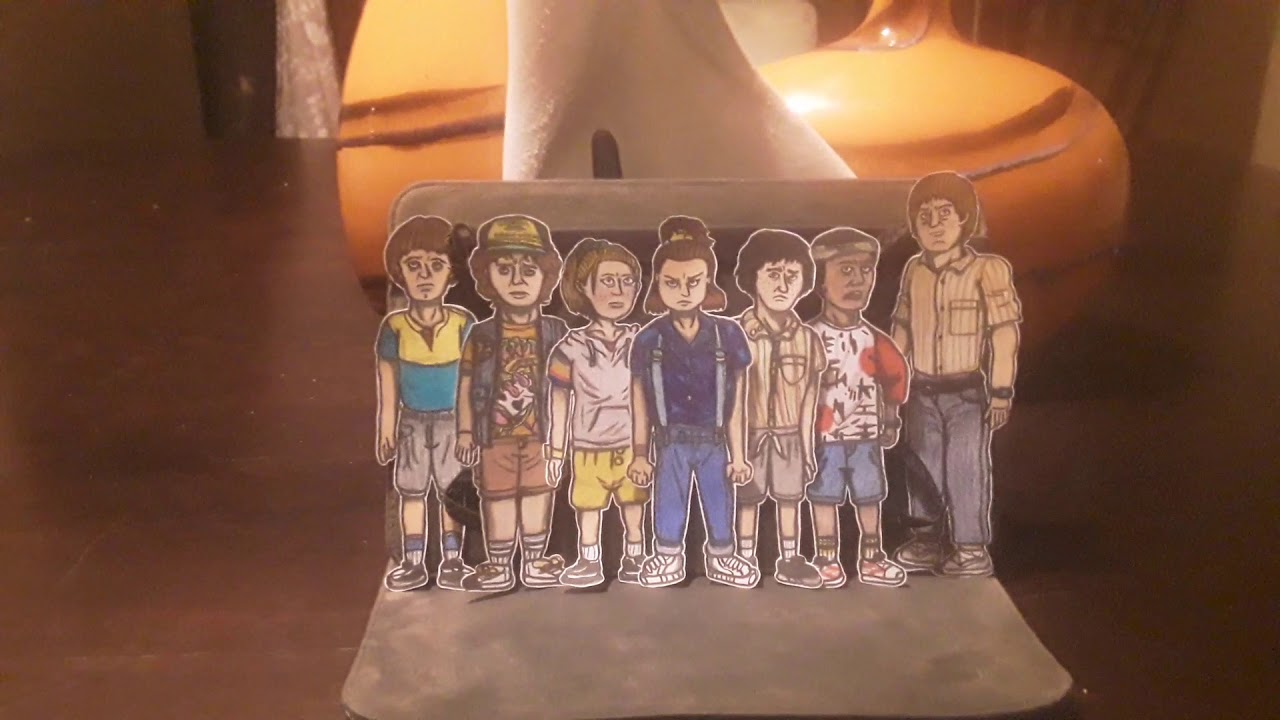 Stranger Things Season 3 Paper Cutouts - YouTube