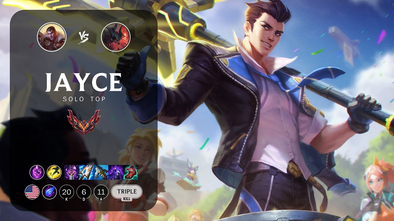 Jayce Top vs Aatrox - NA Grandmaster Patch 13.10 - YouTube