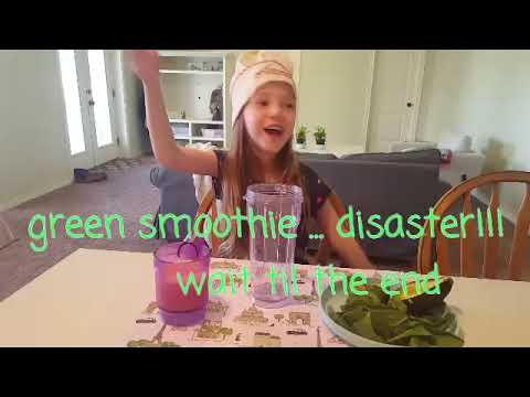 Green smoothie disaster!!! - YouTube