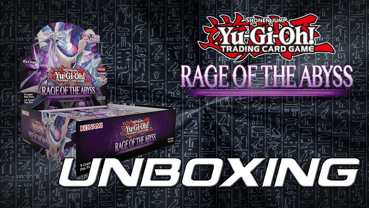 UNBOXING - RAGE OF THE ABYSS ¿MULCHARMYS? | YU-GI-OH! - YouTube
