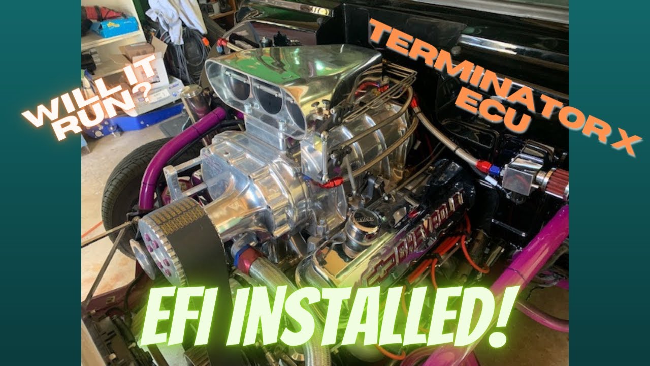 EFI Terminator X Conversion Finally Done | Will it start? | Blown ...