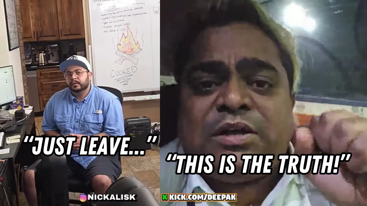 Nick Lee FIRES Employee Live on Stream! 😱 + @deepak_kick Speaks on ...