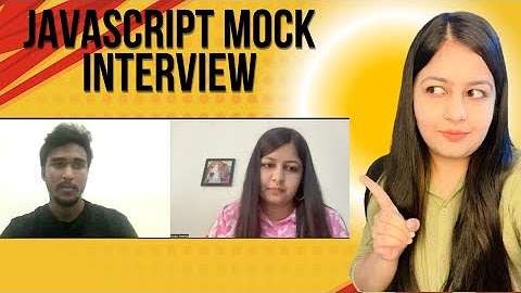 Javascript Mock Interviews - YouTube