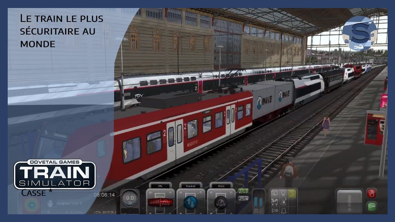 Train Simulator : Le train le plus sécuritaire au monde - YouTube