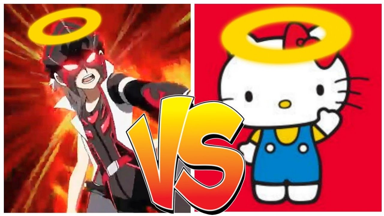 LEGENDARY BALANCE FURY! BURST SPRIGGAN VS ASTRAL HELLO KITTY! BEYBLADE ...