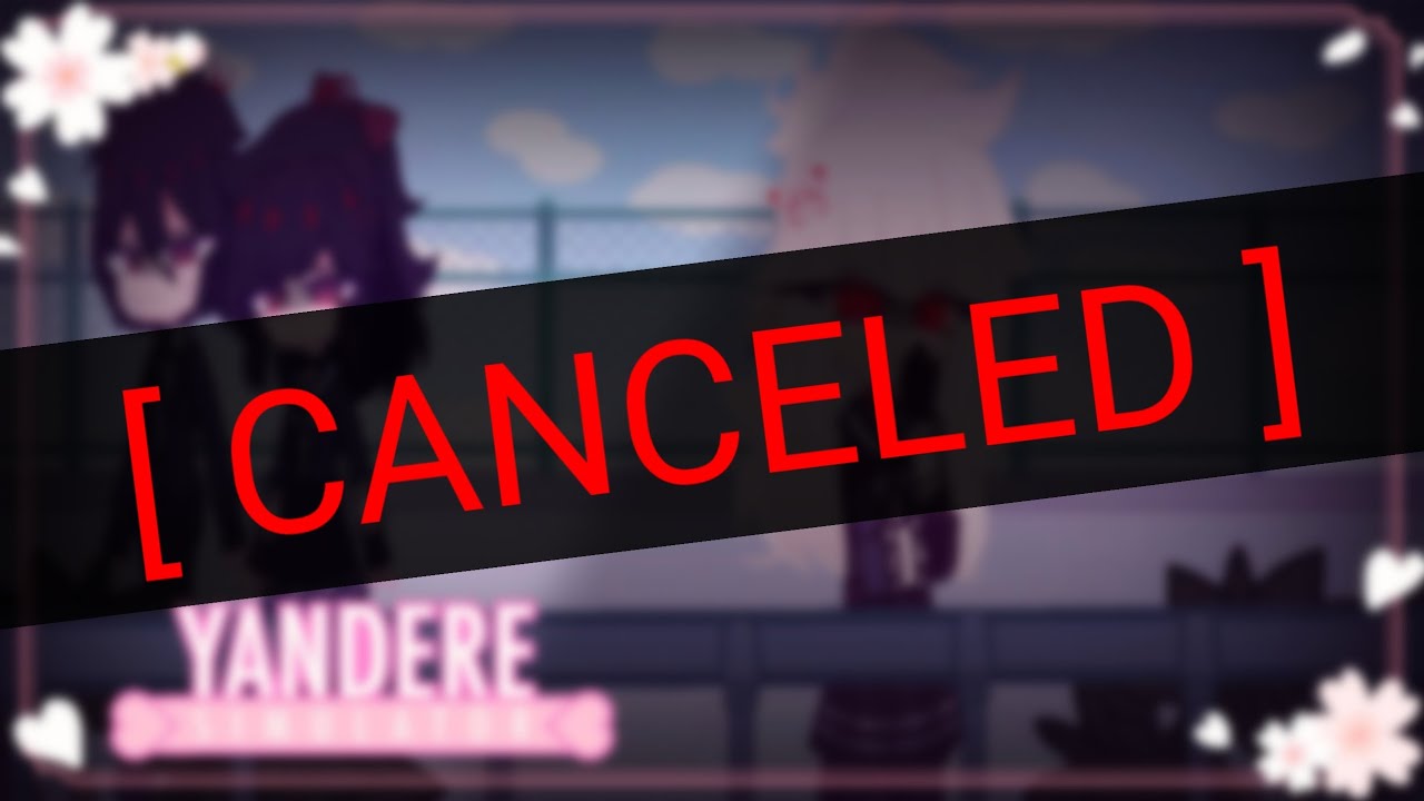 The Yandere Simulator Series will be Canceled/Discontinued - YouTube