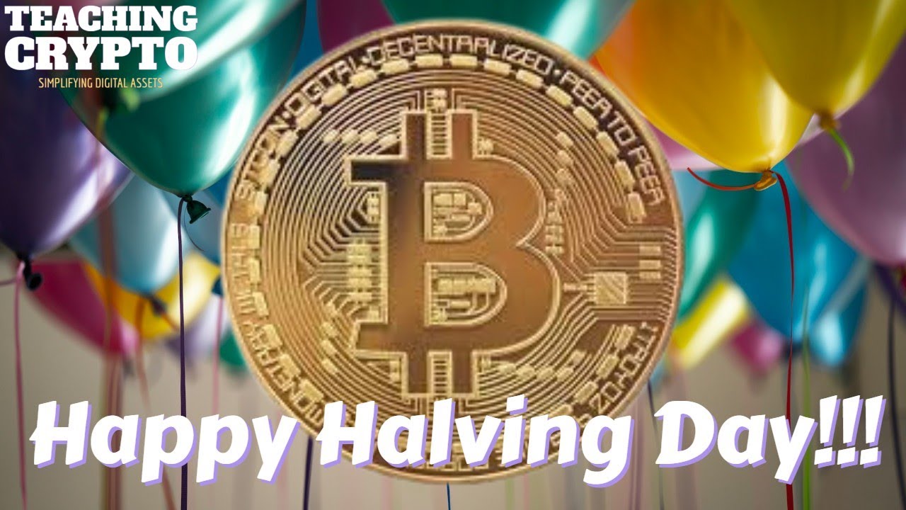 HAPPY BITCOIN HALVING!!! HUGE RALLY STARTING?!? - YouTube