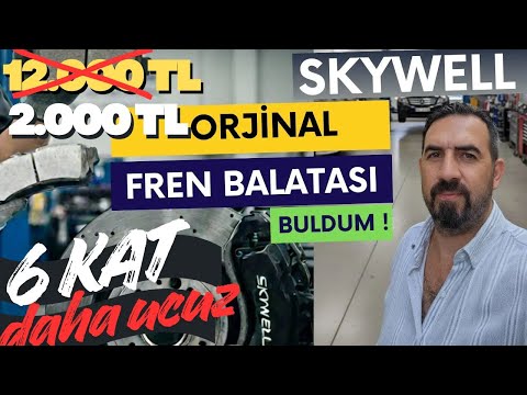 Skywell ET5 Servis Fiyatları Şoku! 12.000 TL Yerine 2.000 TL'ye Fren Balatası!